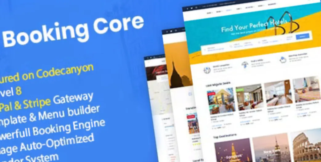 Free Download Booking Core (v4.0.1) Nulled