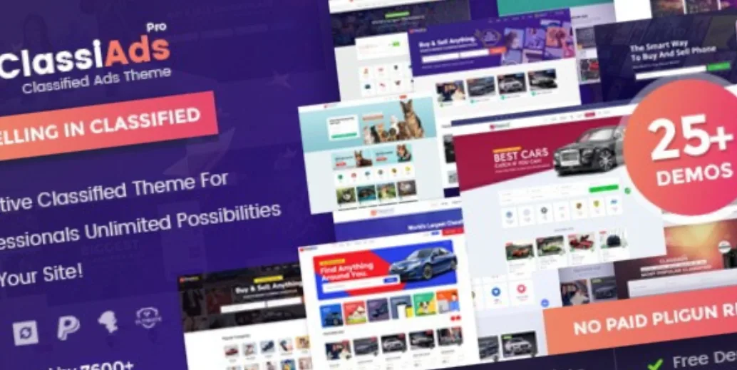 Nulled Classiads Theme (v6.2.3) Free Download