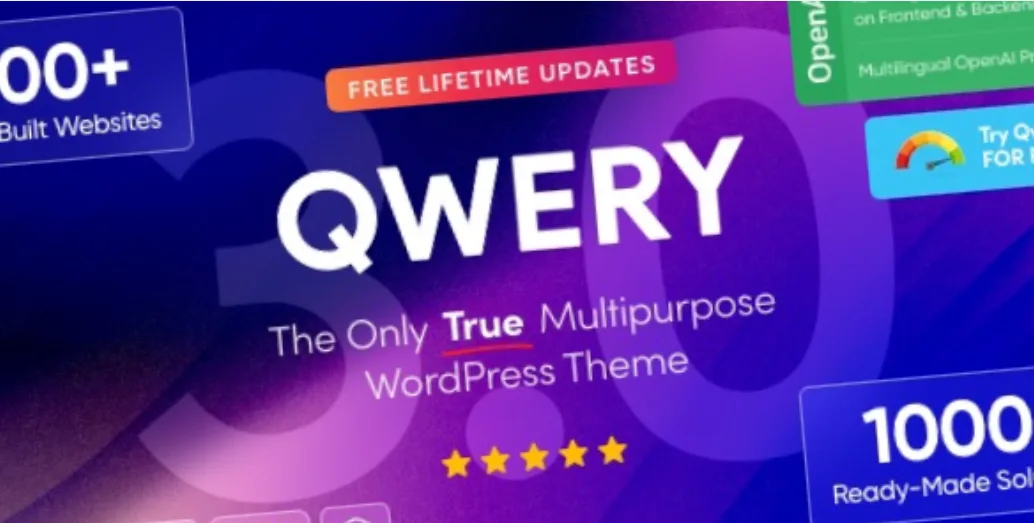Nulled Qwery Theme (v3.5.1) Free Download