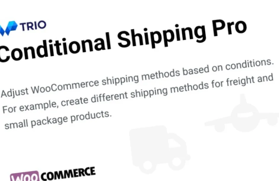 Nulled (v3.1.3) WooCommerce Conditional Shipping Pro Free Download