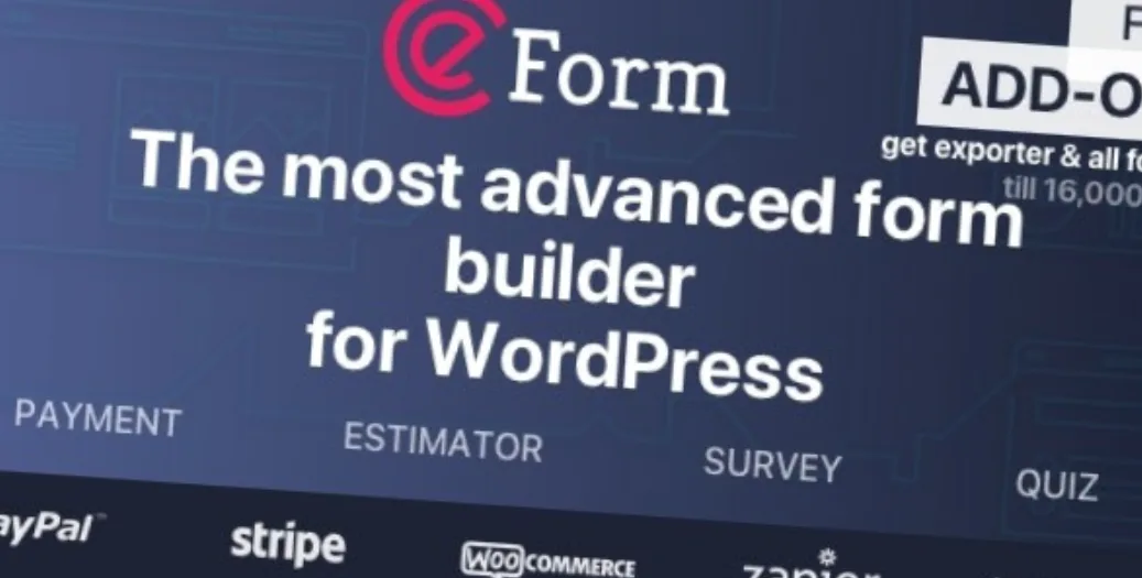 Nulled eForm Plugin (v4.19.2) Creating WordPress Forms Free Download