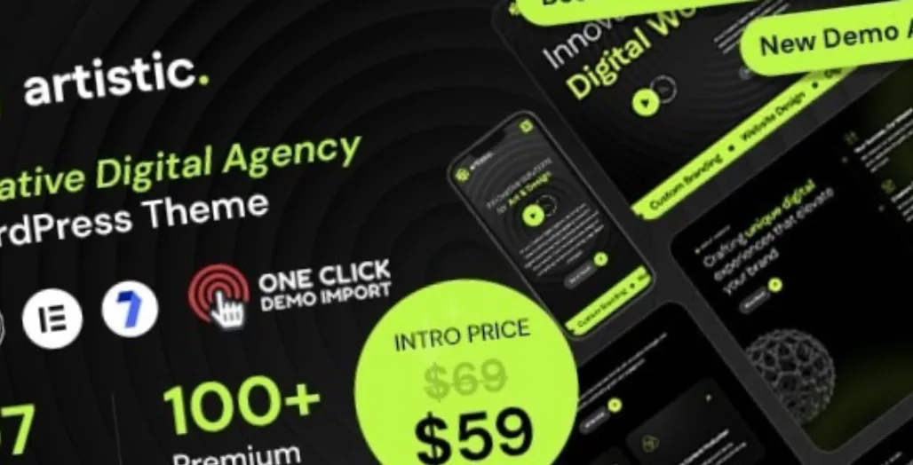 Nulled Artistic Theme (v1.0.11) Free Download