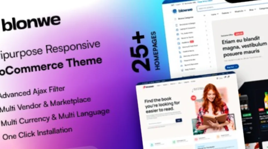 Free Download Blonwe Theme (v1.2.9) Nulled