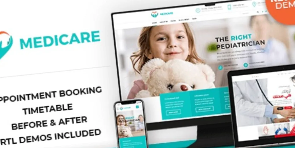 Nulled Medicare Theme (v2.1.8) (Download For Free)