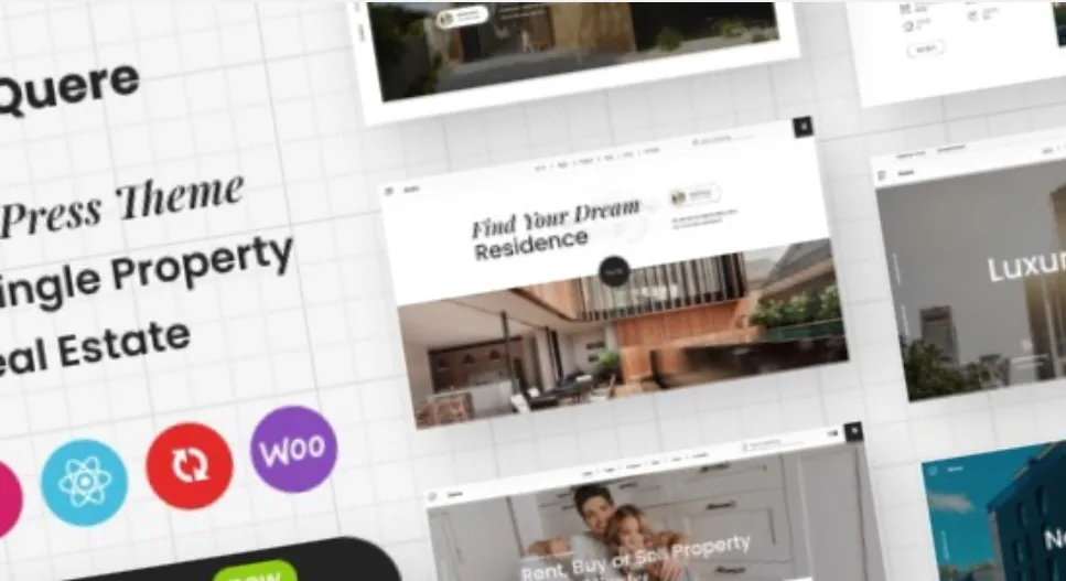 Free Download Quere (v1.0.19) Real Estate & Apartments WordPress Theme Nulled