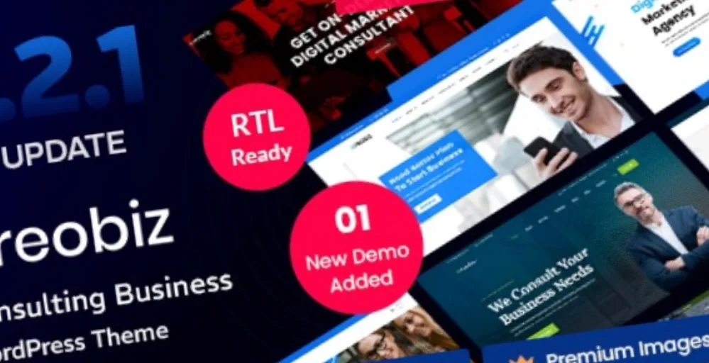 Nulled (v5.3.2) Reobiz Consulting Business WordPress Theme Free Download