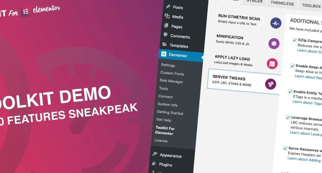 Free Download Toolkit for Elementor (v1.7) Nulled