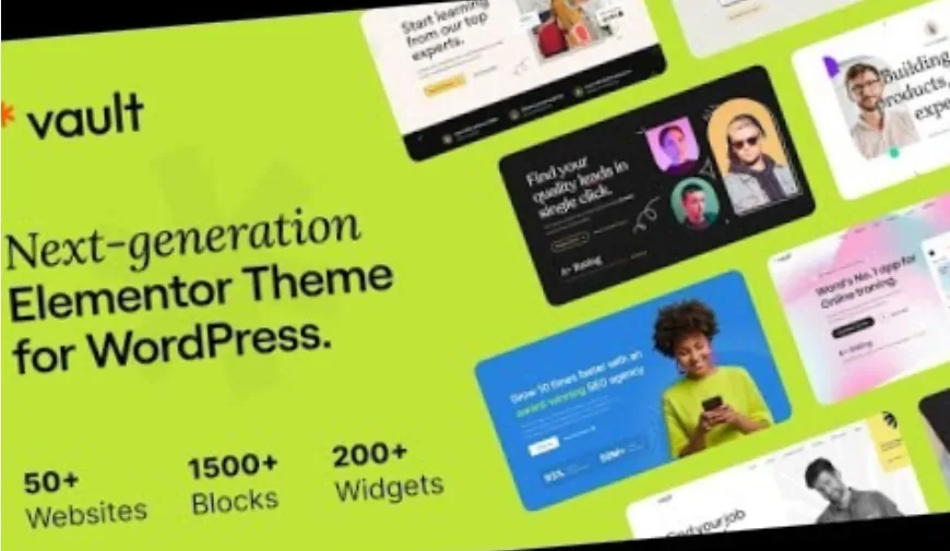 Nulled Vault (v3.2.3) Multi-Purpose Elementor WordPress Theme (Download For Free)