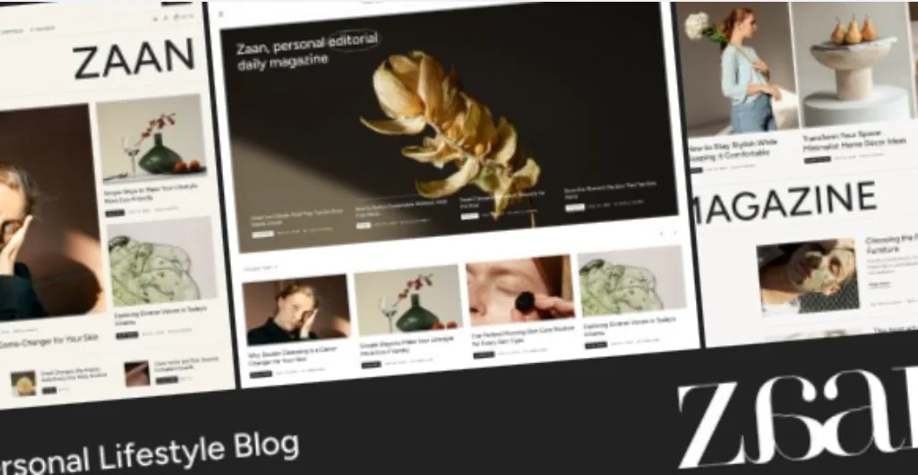 Free Download Zaan Theme Nulled